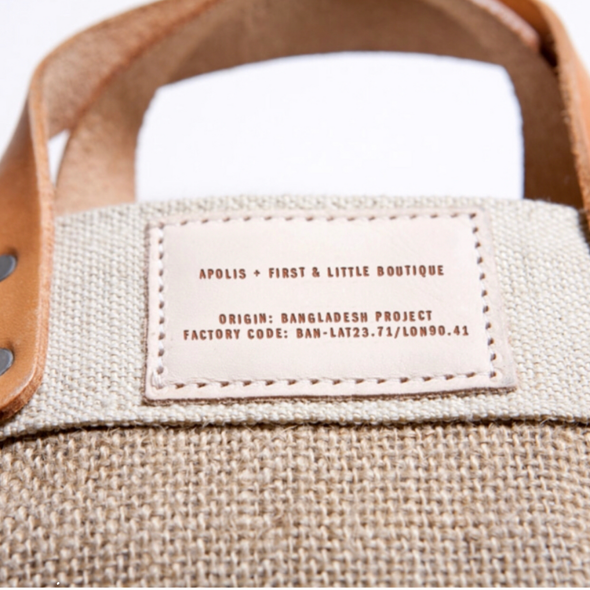 Apolis + First & Little Boutique Global Citizen Market Tote – F + L ...